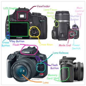 Mengenal Kamera DSLR: 12 Bagian Kamera DSLR dan Fungsinya